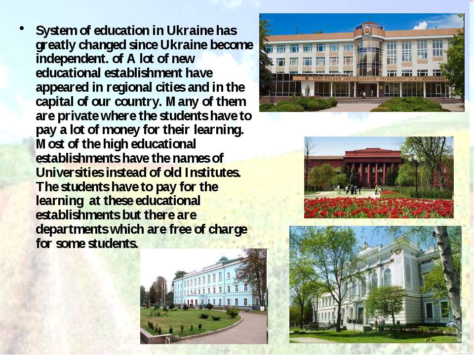 ducation In Ukraine ducation In Ukraine